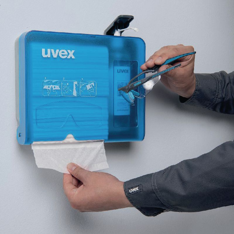 Lens cleaning station UVEX 9970 | BRW-CH