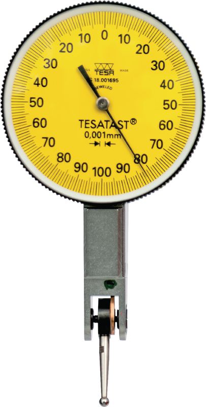 Standard dial test indicator TESATAST standard - perpendicular ...