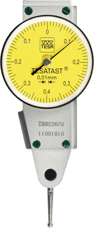 Standard dial test indicator TESATAST standard - perpendicular ...