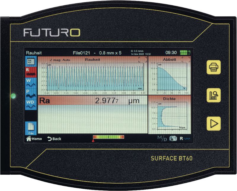 Rauheitsmessgerät FUTURO Surface BT60 | BRW-CH