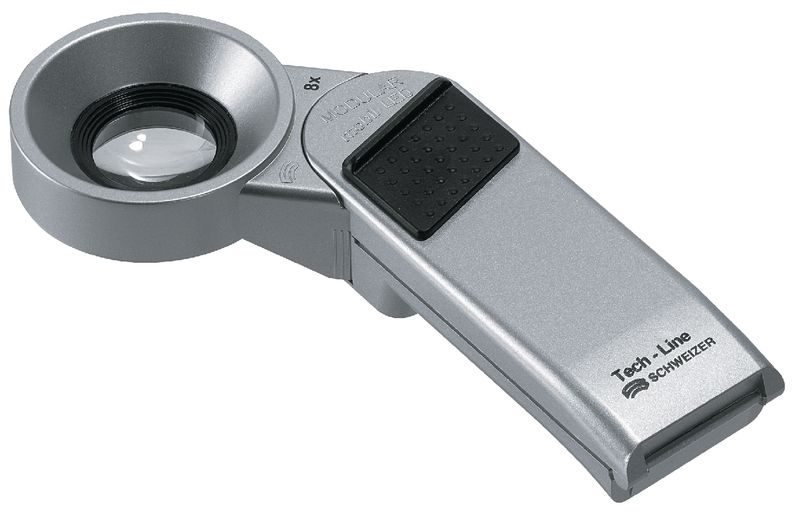 Hand magnifier with light SCHWEIZER Tech-Line MODULAR | BRW-CH