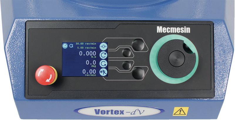 Prüfstand MECMESIN Vortex-dV Gesteuert über Frontplatte | BRW-CH