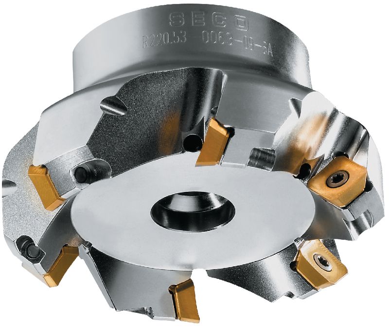 SECO Fraise à surfacer 45° R220.53 - QuattroMill | BRW