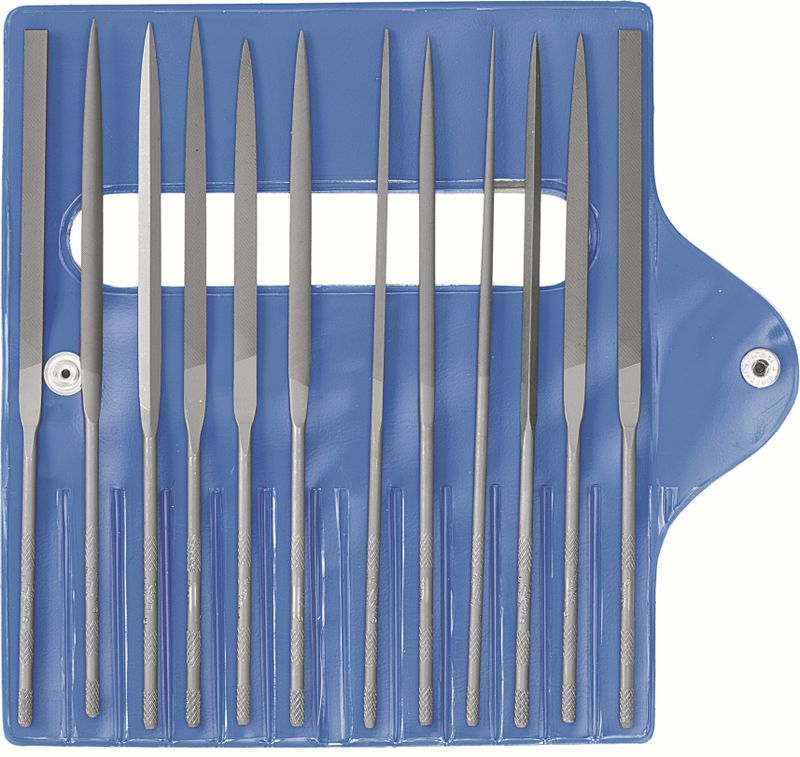 Set of needle-point files VALLORBE | BRW