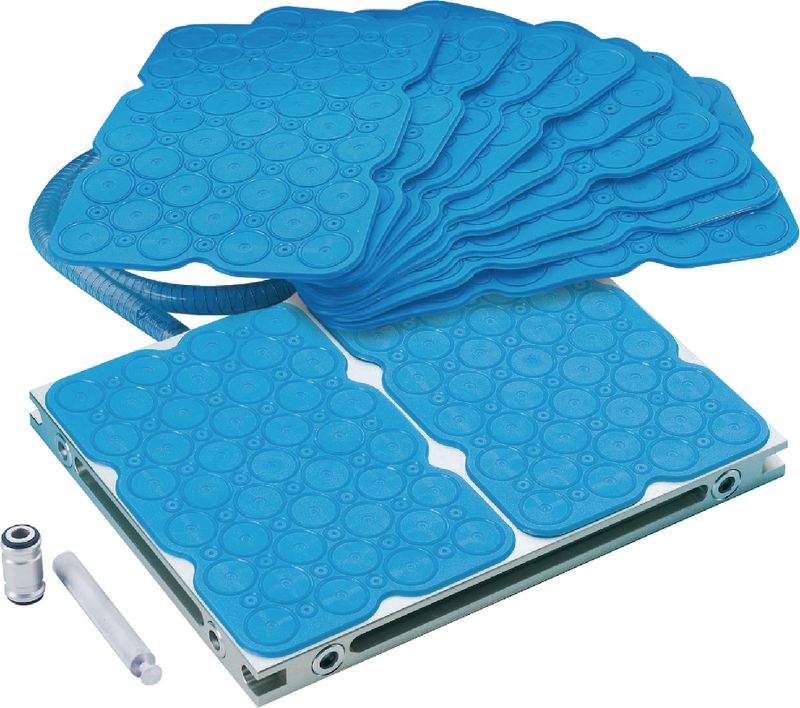 WITTE Set de plateaux de serrage à dépression VAC-MAT | BRW-CH