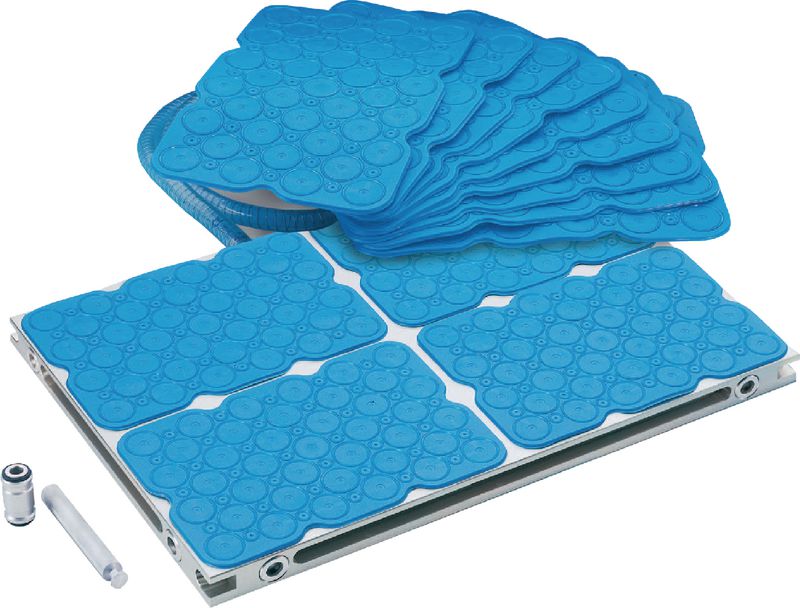 WITTE Set de plateaux de serrage à dépression VAC-MAT | BRW-CH