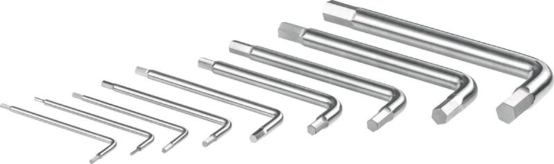 Angled hex key SISTEMA MK stainless steel | BRW