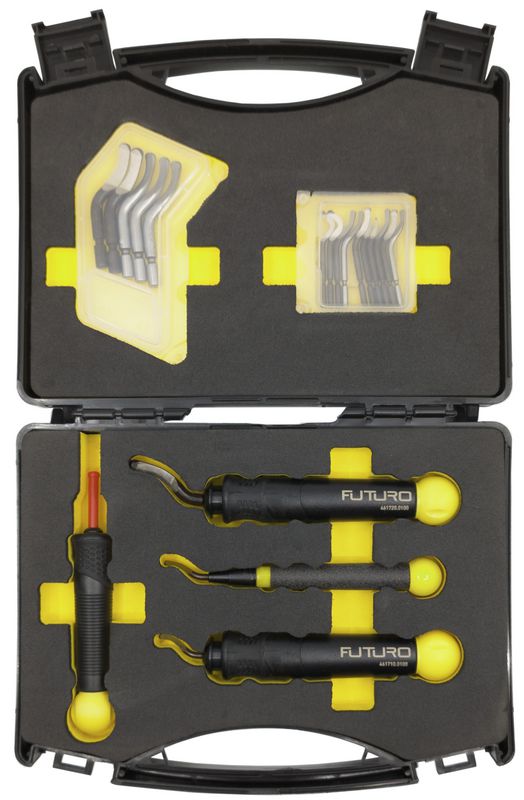Universal hand deburrer set FUTURO | BRW-CH