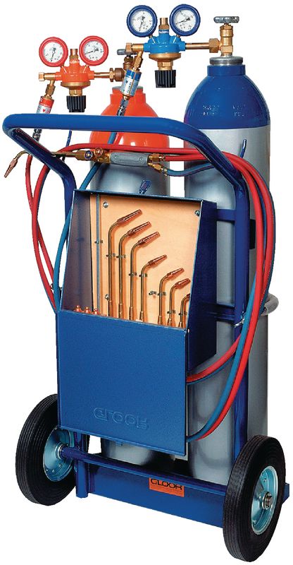 Mobile gas welding system GLOOR | BRW