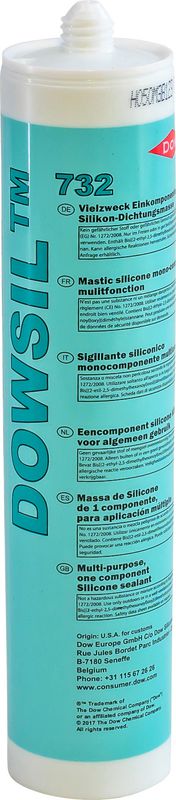 Silicone multi-purpose sealant DOW CORNING Type 732 | BRW-CH