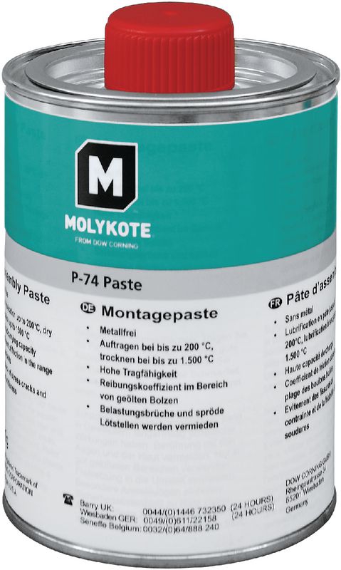 Pâte lubrifiante MOLYKOTE modèle P 74 | BRW-CH