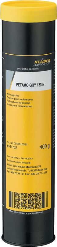 Langzeit- und Hochtemperaturschmierfett KLÜBER Typ PETAMO GHY 133 N ...