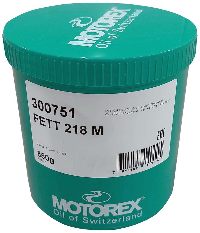Lithiumfett MOTOREX Typ 218 M | BRW-CH