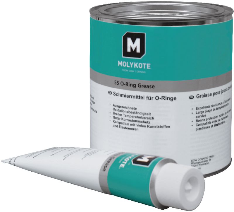 Silikonfett für Gummi/Metall MOLYKOTE Typ 55 O-Ring | BRW-CH