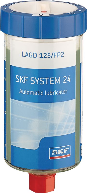 Gas driven single point automatic lubricators SKF LAGD | BRW