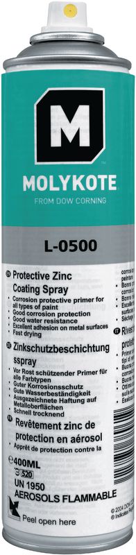 Zink-Korrosionsschutz-Spray MOLYKOTE Typ L-0500 | BRW-CH