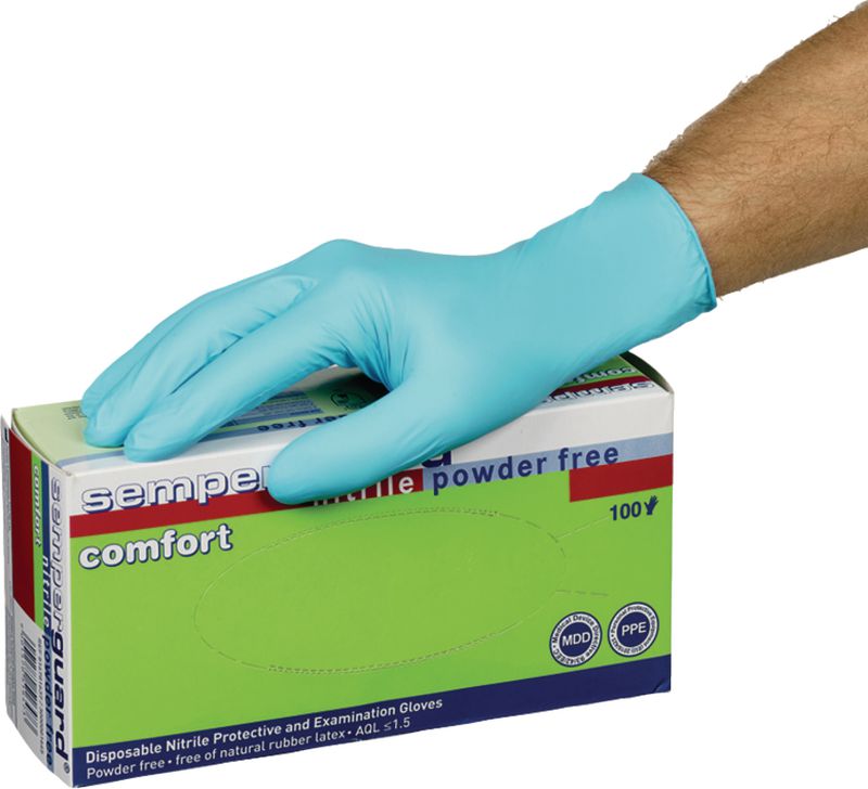 Einweg-Nitril-Handschuhe SEMPERGUARD | BRW