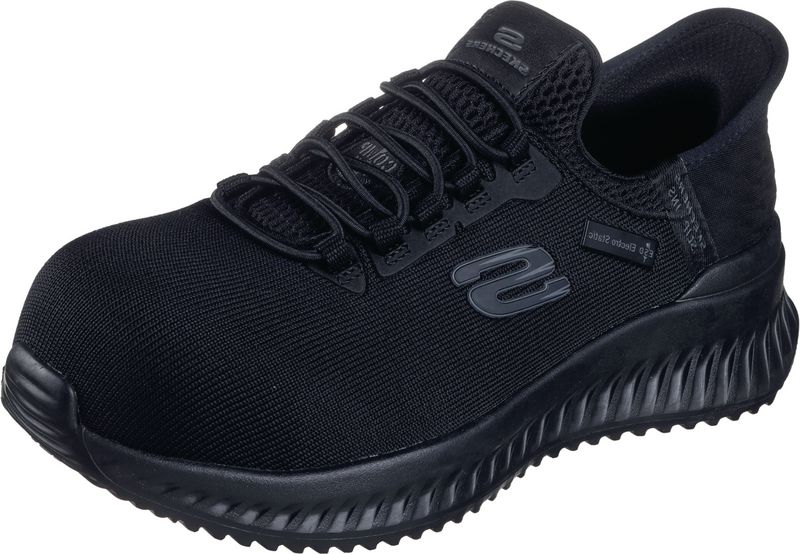 Low safety shoe S1PL SKECHERS Work Slip-Ins, purple | BRW-CH