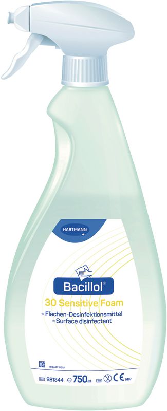 Désinfectant de surface Bacillol® 30 Sensitive Foam | BRW-CH