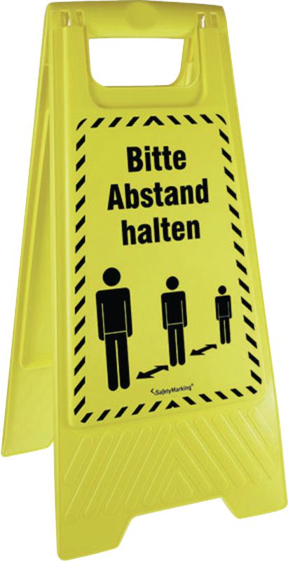 Free-standing warning sign | BRW