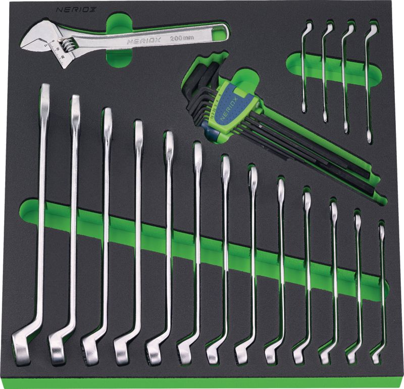 Combination wrench set module NERIOX | BRW