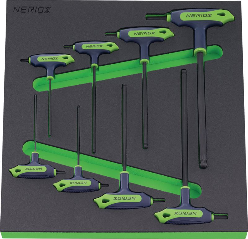 Modul 6-kant Schraubenzieherset mit Seitenantrieb NERIOX | BRW
