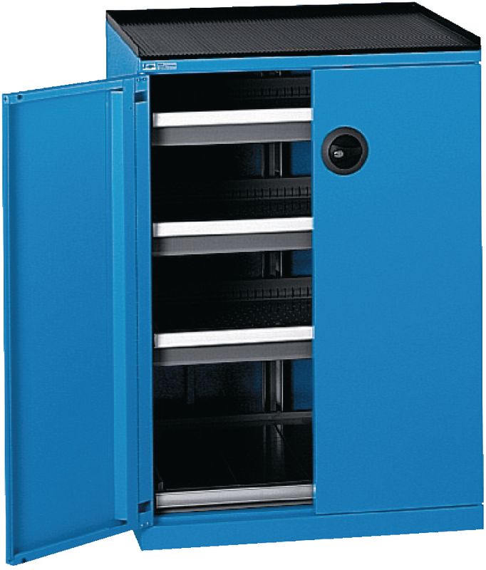 Schubaldenschrank mit Flügeltüren LISTA | BRW-CH