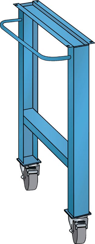 Fahrbarer Werkbankfuss LISTA | BRW-CH