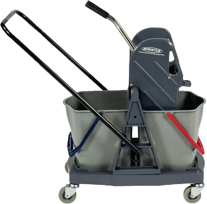 CLEAN AND CLEVER Double trolley | BRW-CH