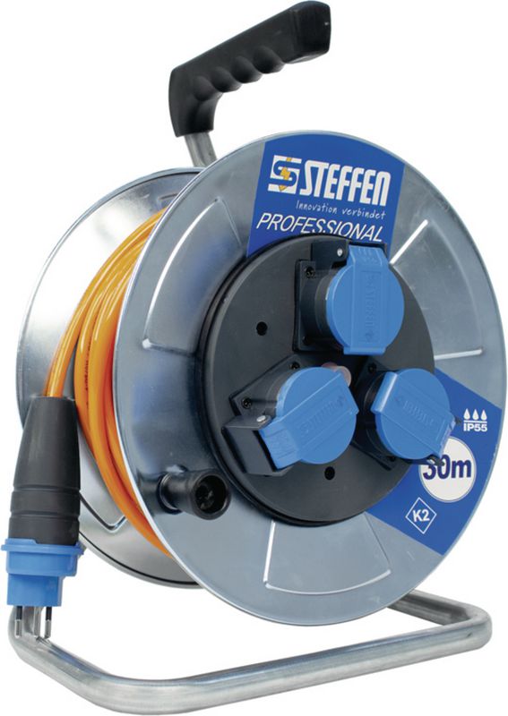 Enrouleur de câble en métal STEFFEN | BRW