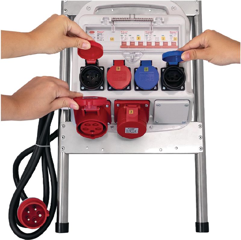 Stromverteiler mit Ständer SV16T25 | BRW-CH