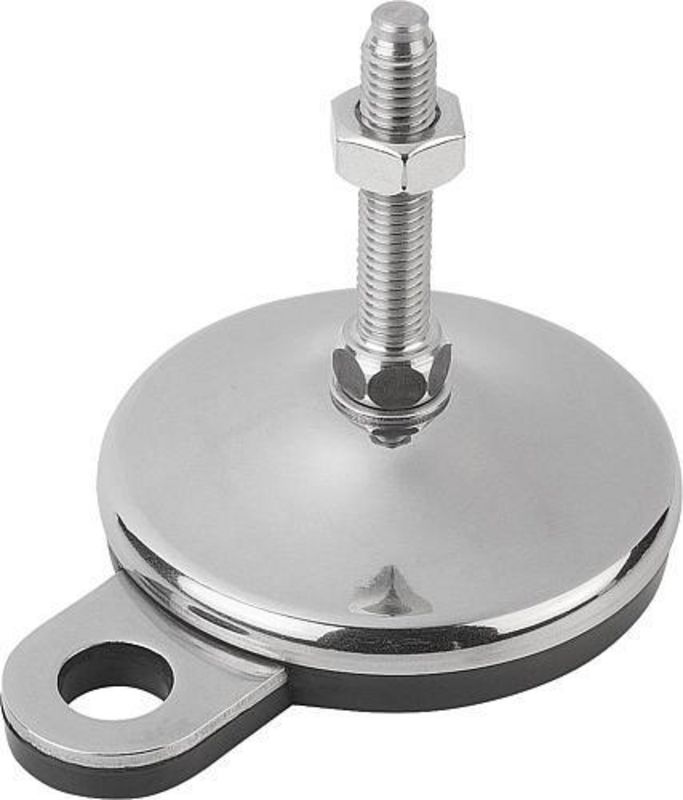 Stellfuss KIPP, K0739, Edelstahl, Form B | BRW