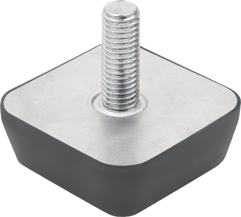 Anschlagpuffer NERIOX Typ KV NR 57 Shore A, schwarz | BRW-CH