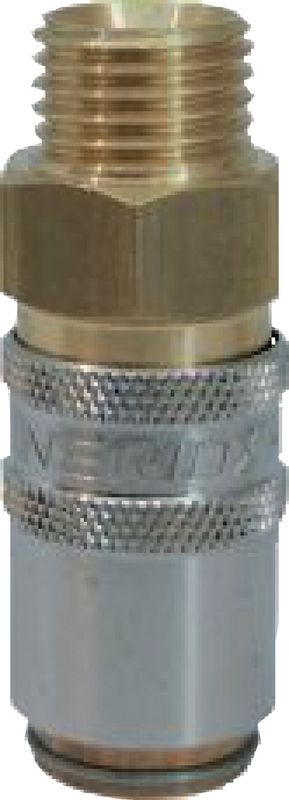 Quick release couplings NERIOX form H straight with external thread without valve | BRW