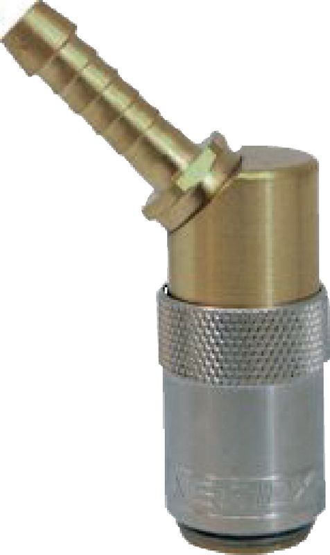 Quick release couplings NERIOX form D 45° without valve | BRW