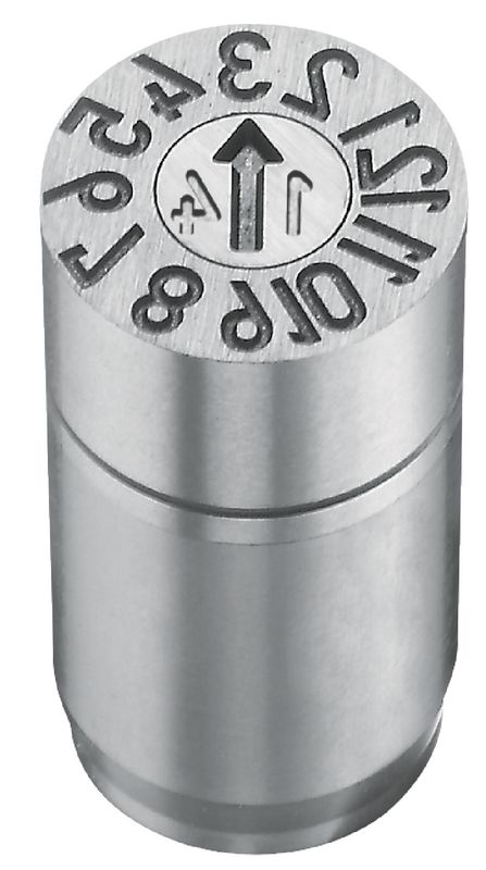 Datumstempel DATI 5000, ohne Höhenverstellung, mit konischem ...