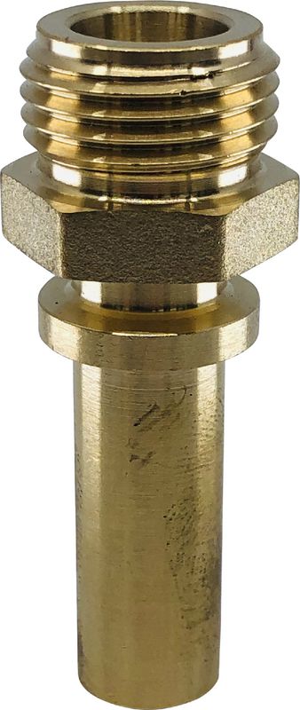 Male shell fitting made from brass | BRW