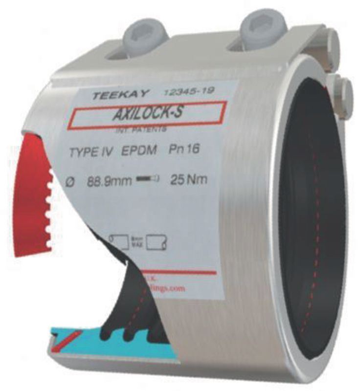 Pipe coupling Axilock-S Teekay type IV with EPDM insert | BRW-CH