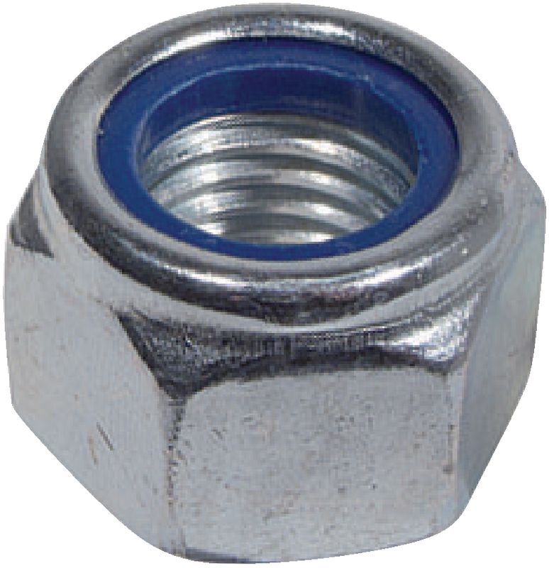 Prevailing torque type hex lock nuts high type, with polyamide insert ...