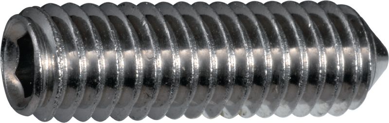 Gewindestifte mit Innensechskant und Spitze | BRW-CH