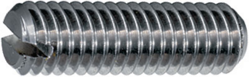 Gewindestifte mit Schlitz und Kegelkuppe | BRW-CH