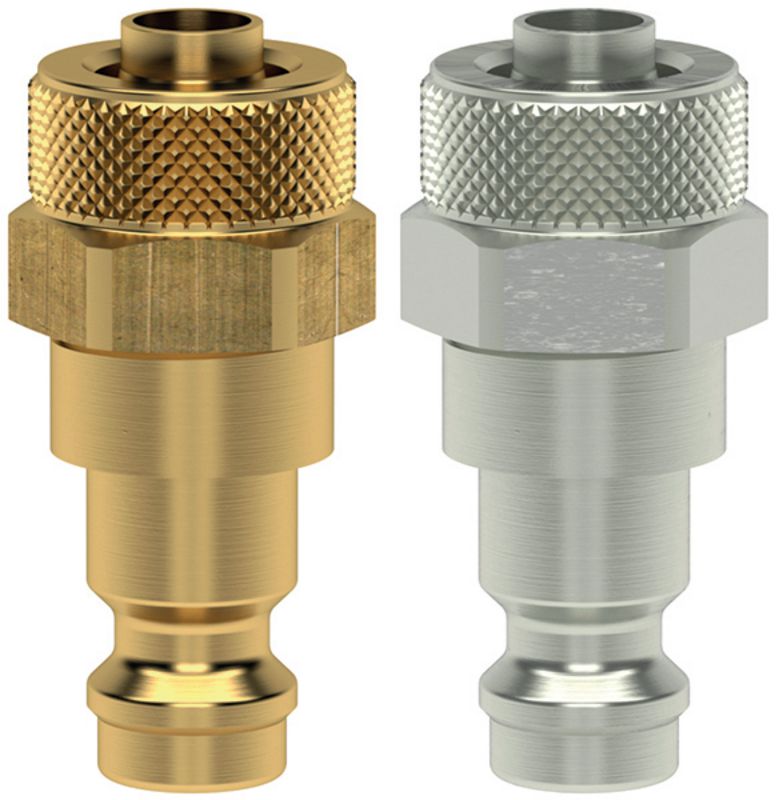 Plug for coupling ESM, DN 5 One-sided locking, with compression fitting ...