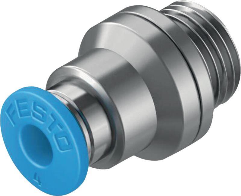 Push-in fitting FESTO QS-G with external thread and hexagon socket | BRW-CH