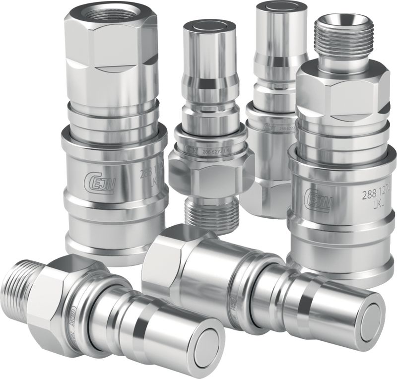 Quick-release coupling CEJN ultraFLOW series 288, nominal size 5 | BRW-CH