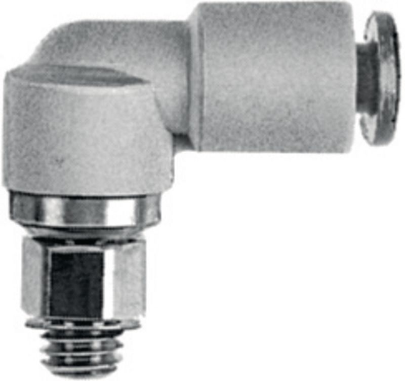 Steckverbindung SMC KSL drehbar, metrisch | BRW-CH