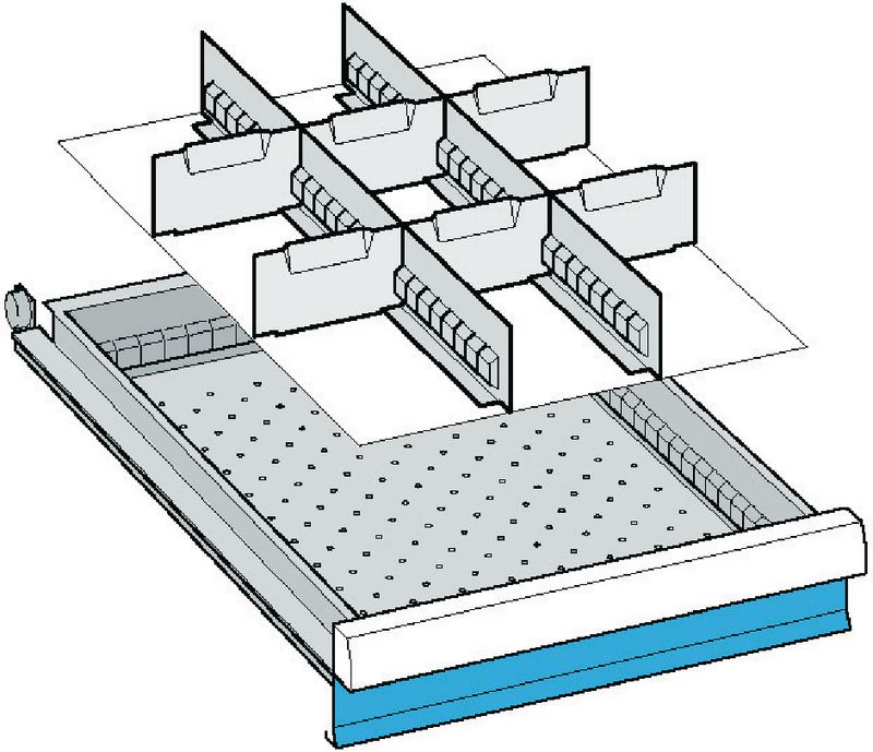 Partition material set LISTA | BRW-CH