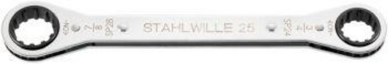Spline drive ratchet ring spanner No. 25aSP | BRW