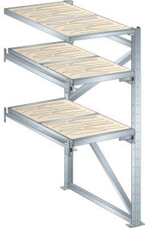 Heavy-duty pull-out shelving systems, basic and add-on units | BRW