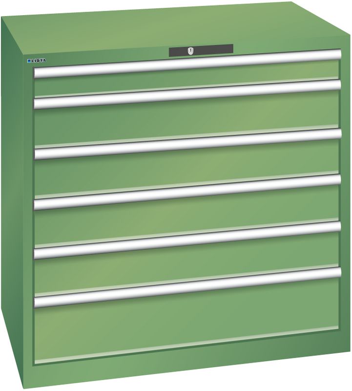 Arm. à tiro. 5436E 1000, 6 tiro. R6011 Vert réséda, RAL 6011 | BRW-CH