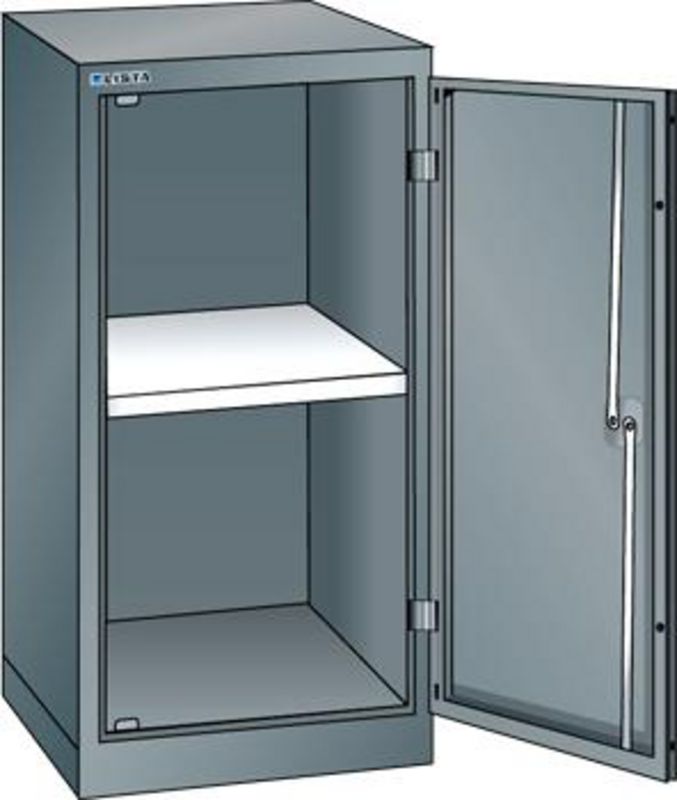 APB Code-Lock 1RA 500/500/1000 BR N6502 Gris métallique, NCS S 6502-B | BRW-CH